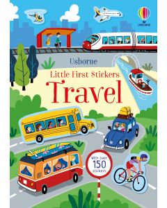 Little First Stickers Travel | Usborne | Be Curious