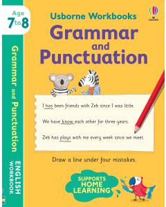 Usborne Workbooks Grammar and Punctuation 7-8 | Usborne | Be Curious