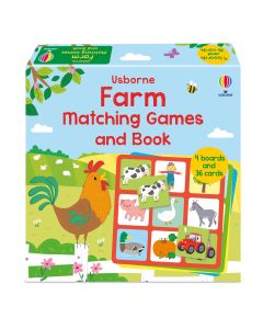 Farm Matching Games and Book | Usborne | Be Curious