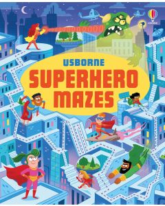 Superhero Mazes | Usborne | Be Curious