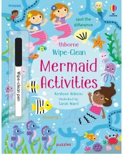 Wipe-Clean Mermaid Activities | Usborne | Be Curious