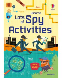 Lots of Spy Activities | Usborne | Be Curious
