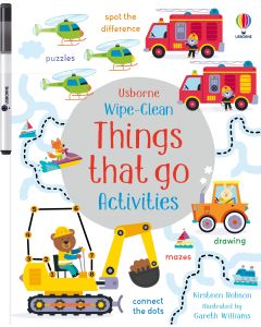 Wipe-Clean Things That Go Activities | Usborne | Be Curious