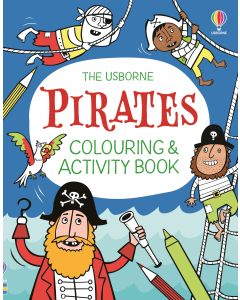Pirates Colouring and Activity Book | Usborne | Be Curious