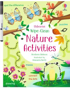 Wipe-Clean Nature Activities | Usborne | Be Curious