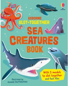 Slot-together Sea Creatures Book | Usborne | Be Curious