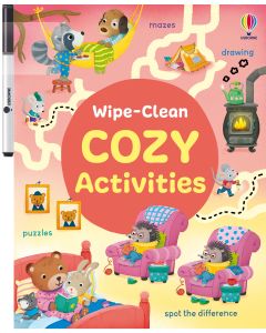 Wipe-Clean Cozy Activities | Usborne | Be Curious
