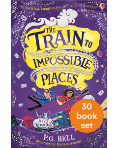The Train To Impossible Places 30 book class set | Usborne | Be Curious