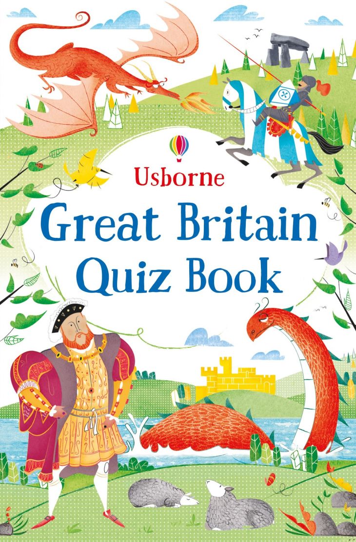 Great Britain Quiz Book | Usborne | Be Curious