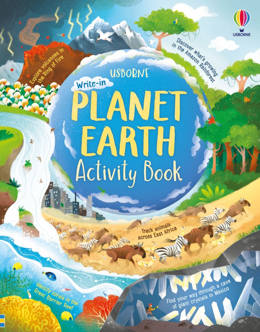 Planet Earth Activity Book | Usborne | Be Curious