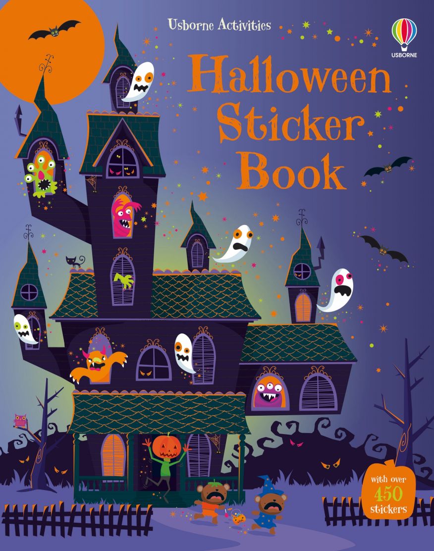 Halloween Sticker Book | Usborne | Be Curious