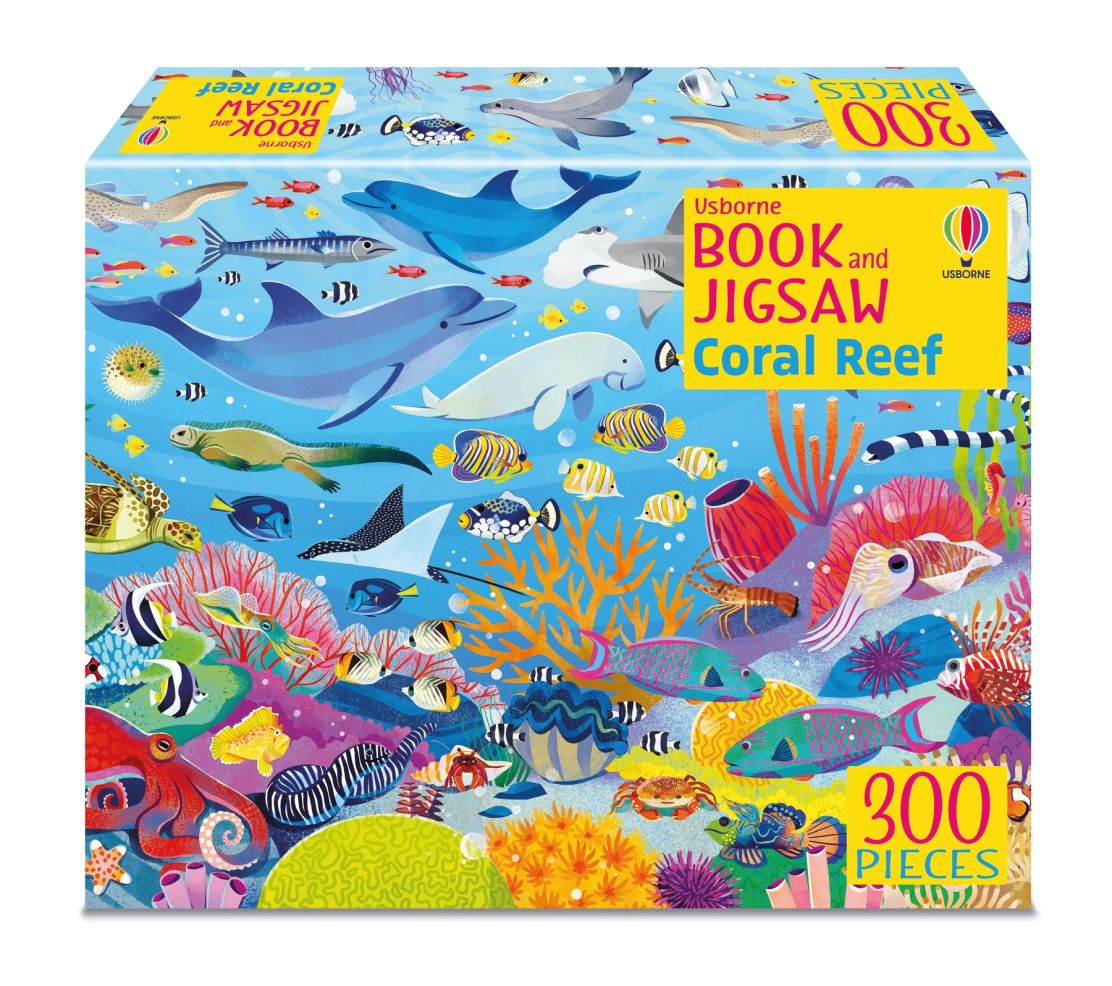 Usborne Book and Jigsaw Coral Reef | Usborne | Be Curious