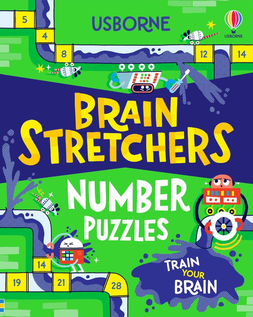 Brain Stretchers: Number Puzzles | Usborne | Be Curious