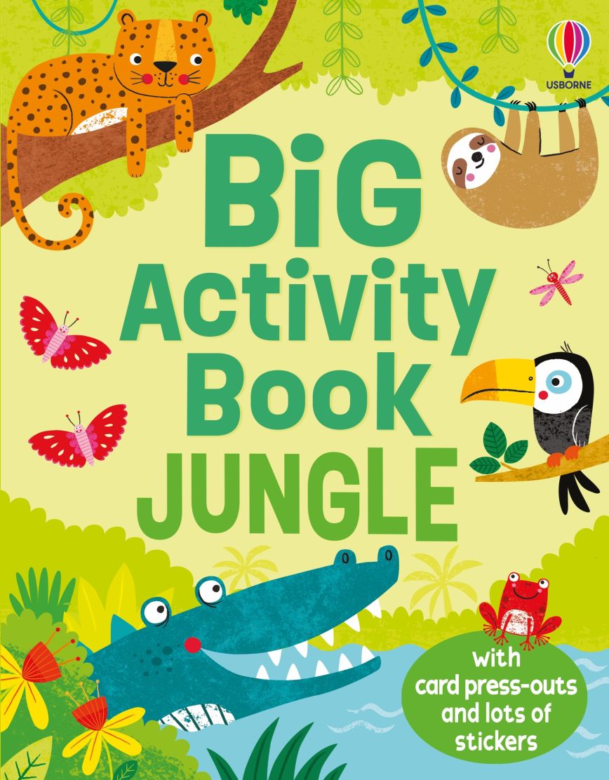 Big Activity Book Jungle | Usborne Publishing