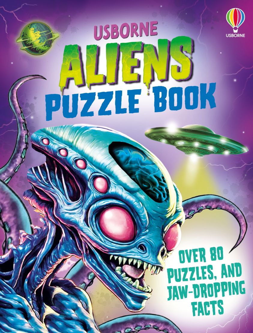 Aliens Puzzle Book | Usborne | Be Curious