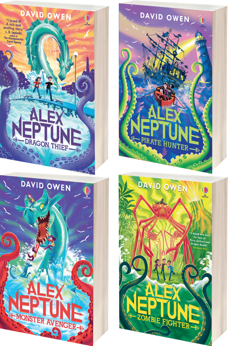 Alex Neptune x 4 Book Pack | Usborne | Be Curious