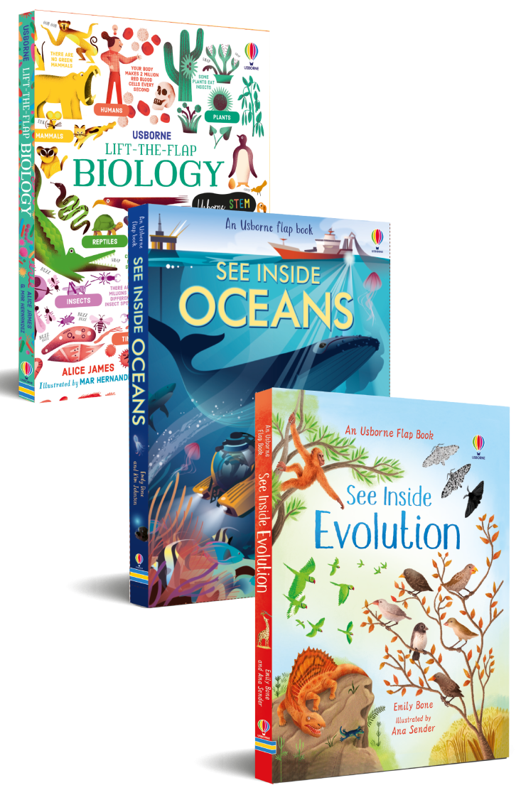 See Inside Science Set | Usborne | Be Curious