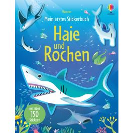 Mein erstes Stickerbuch: Haie und Rochen | Usborne | Lesespaß für Kinder