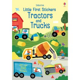 Little First Stickers Tractors and Trucks | Usborne | Be Curious