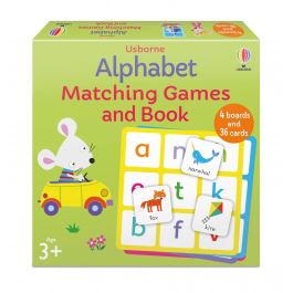 Alphabet Matching Games and Book | Usborne | Be Curious