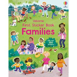 First Sticker Book Families | Usborne | Be Curious