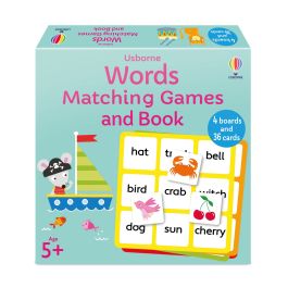 Words Matching Games and Book | Usborne | Be Curious