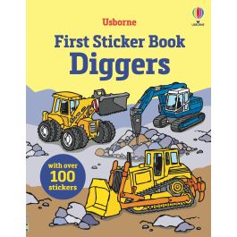 First Sticker Book Diggers | Usborne | Be Curious
