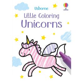 Little Coloring Unicorns | Usborne | Be Curious