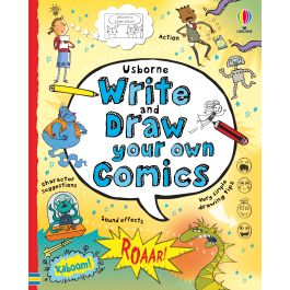 Write and Draw Your Own Comics | Usborne | Be Curious
