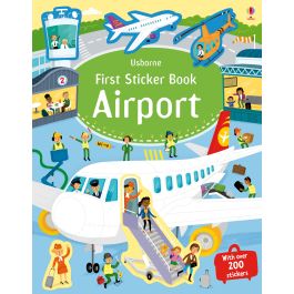 First Sticker Book Airport | Usborne | Be Curious