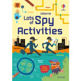 Lots of Spy Activities | Usborne | Be Curious