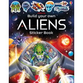 Build Your Own Aliens Sticker Book | Usborne | Be Curious