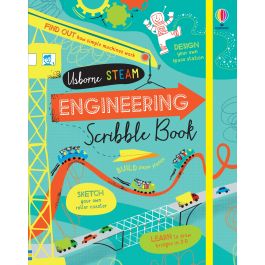 Engineering Scribble Book | Usborne | Be Curious
