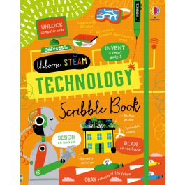 Technology Scribble Book | Usborne | Be Curious