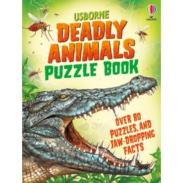Deadly Animals Puzzle Book | Usborne | Be Curious