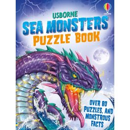 Sea Monsters Puzzle Book | Usborne | Be Curious