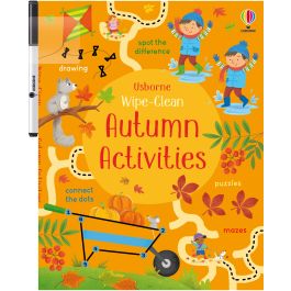 Wipe-Clean Autumn Activities | Usborne | Be Curious