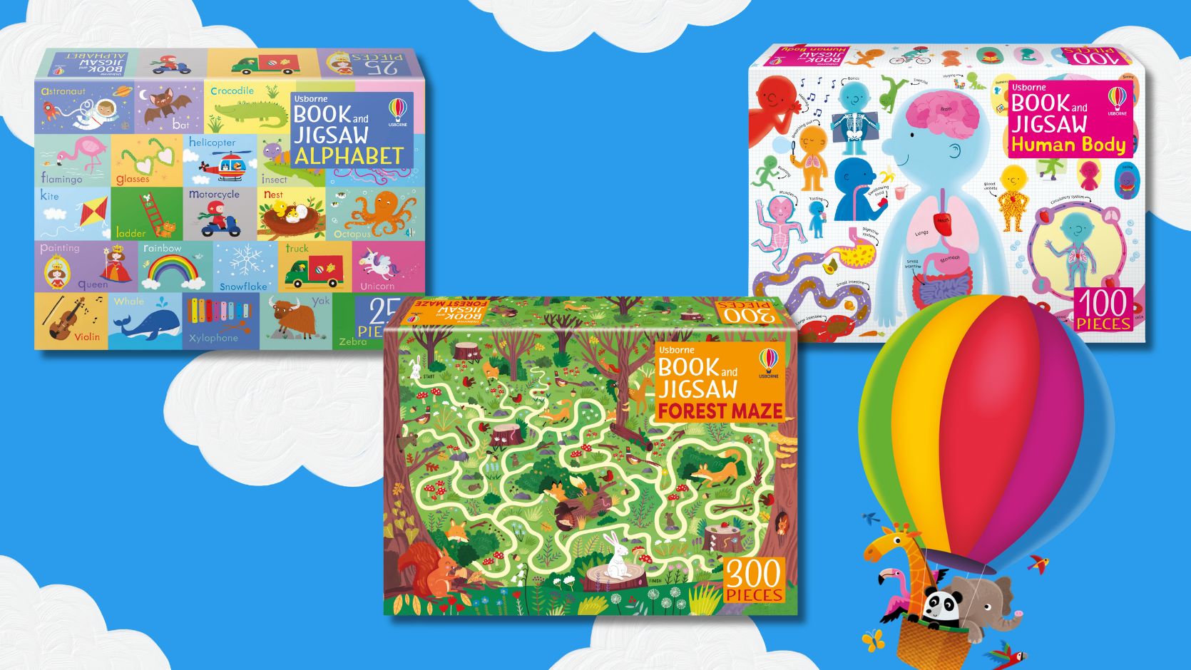 Best Screen-Free Activities for Kids: Jigsaws | Usborne | Be Curious