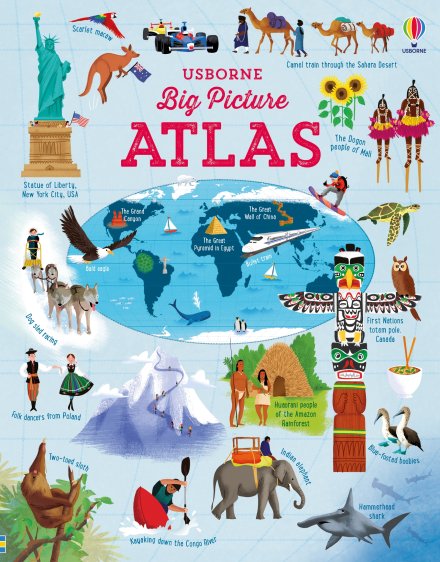 Big Picture Atlas | Usborne Publishing