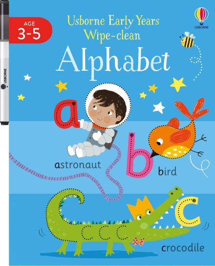 Early Years Wipe-Clean Alphabet | Usborne Quicklinks | Be Curious
