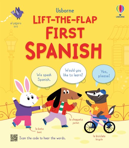 Lift-the-flap First Spanish | Usborne Quicklinks | Be Curious