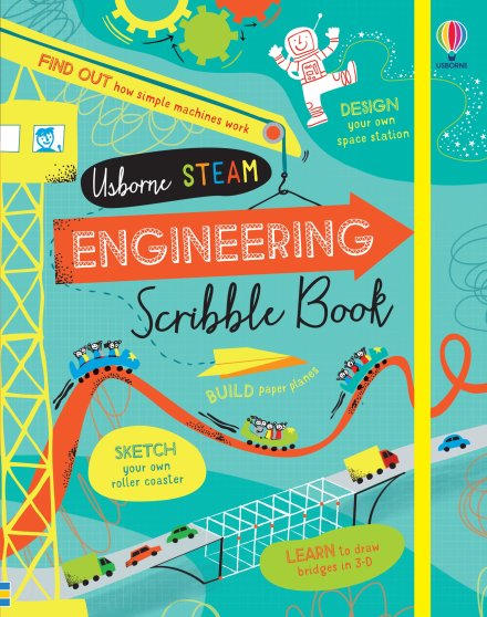 Engineering Scribble Book | Usborne Quicklinks | Be Curious