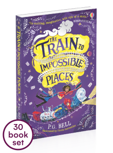 The Train To Impossible Places 30 book class set | Usborne | Be Curious