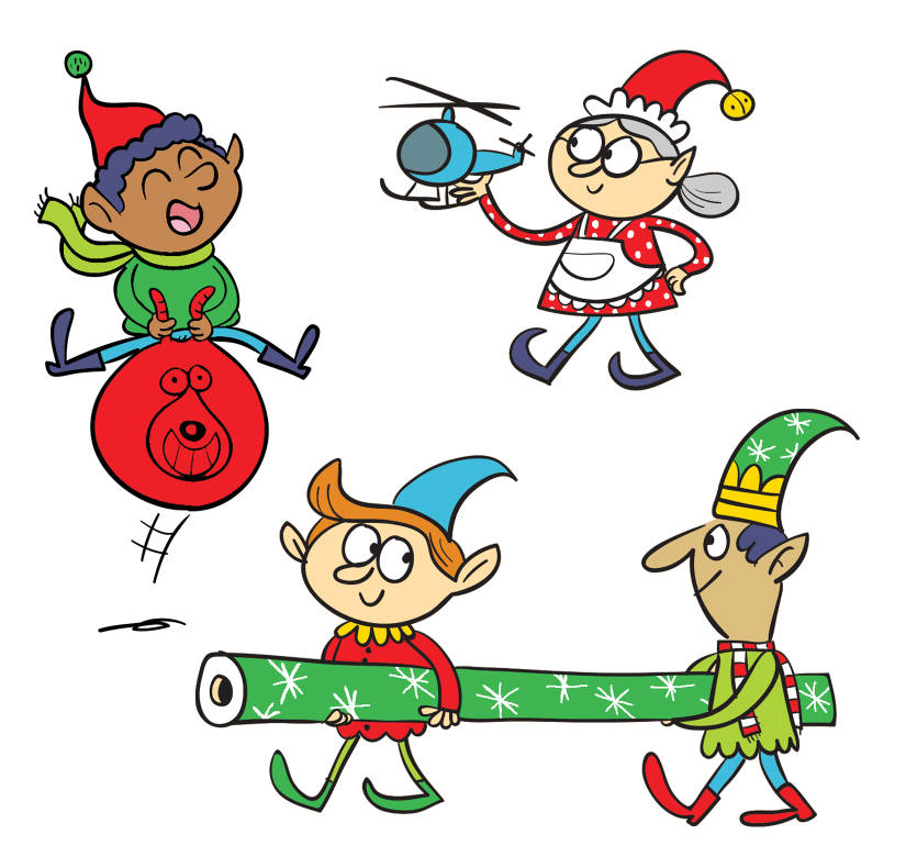 Play games with Santa’s elves! | Usborne | Be Curious