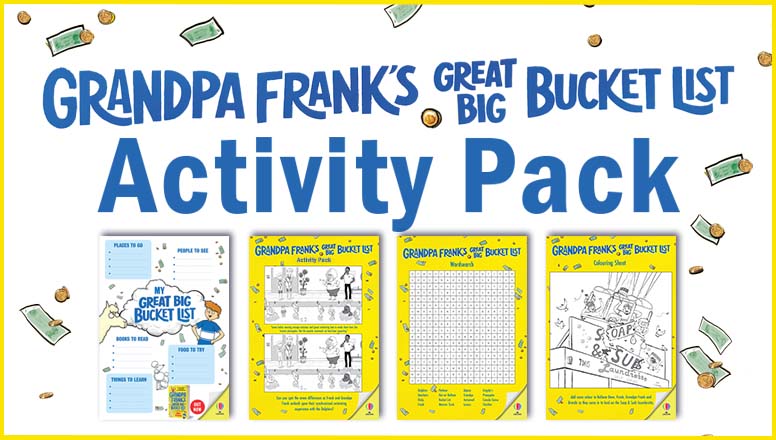 Grandpa Frank's Great Big Bucket List | Usborne | Be Curious