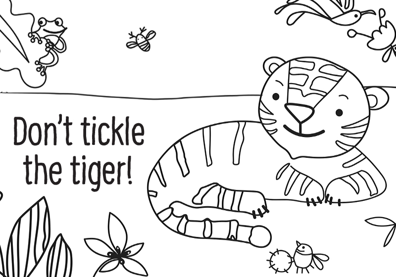 Don't Tickle the Tiger! | Usborne | Be Curious